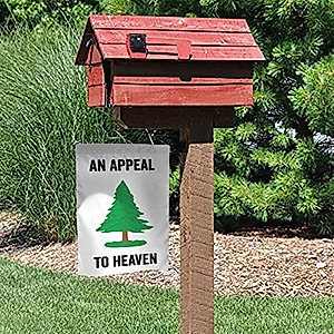 An Appeal To Heaven Garden Flag Vertical Double Sided Farm Lawn Yard Outdoor Decoration 12 x 18 Inch
