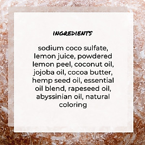 Suds & Co. Solid Shampoo Bar, Zero Waste Shampoo, Natural Shampoo Bar Soap, Sustainable, Eco-Friendly Hair Care - Driftwood, 3.0 Ounce