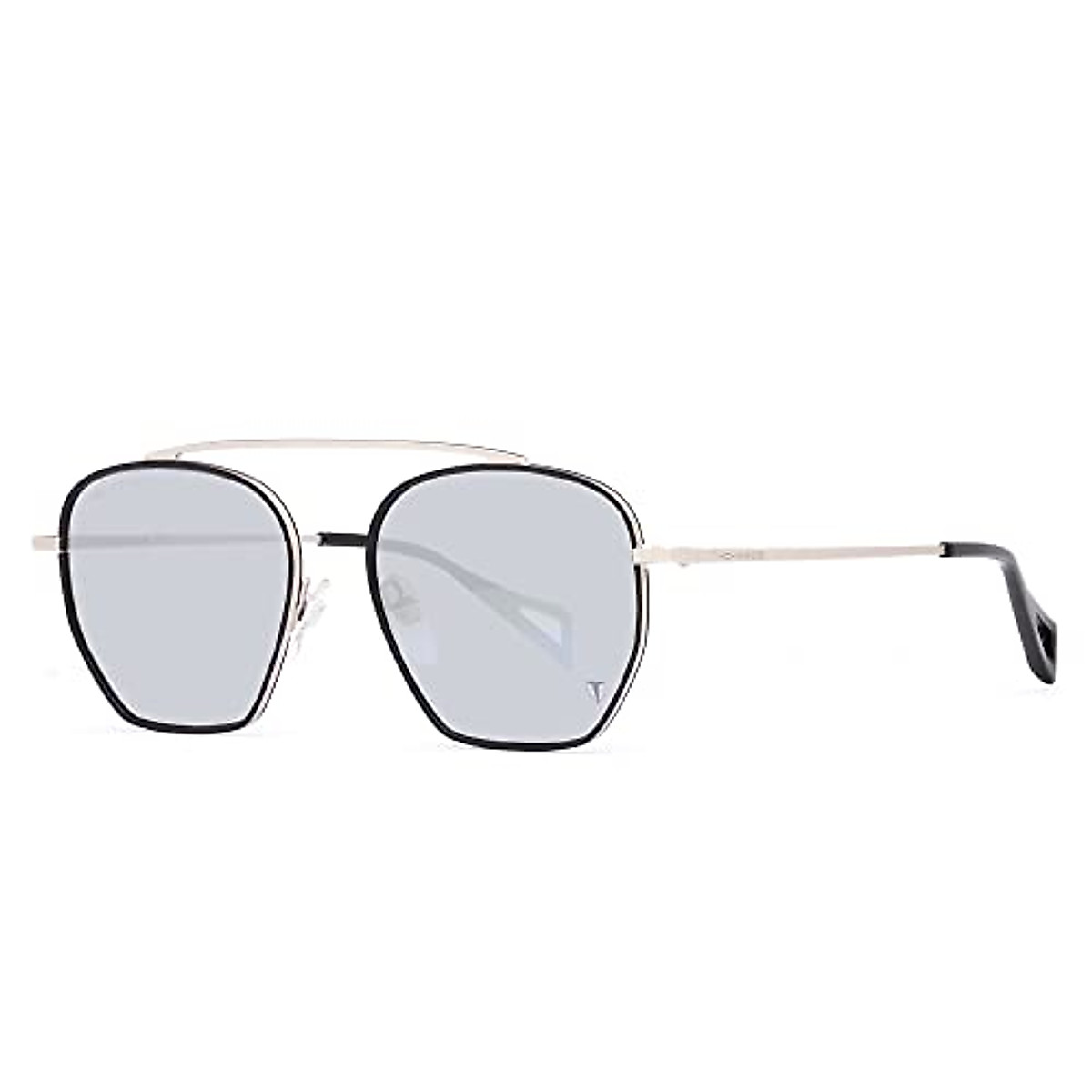 T-Charge – Geometric Polarized Sunglasses – Dark Glasses for Men, Nylon Lenses, Lightweight, Versatile Use, Lens for Sun Protection, Elegant & Sophisticated, Modern Design