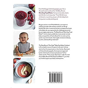 Baby Brezza Organic Baby Food Cookbook - Easy Food Maker Puree and Whole Food Recipes for Your Baby or Toddler
