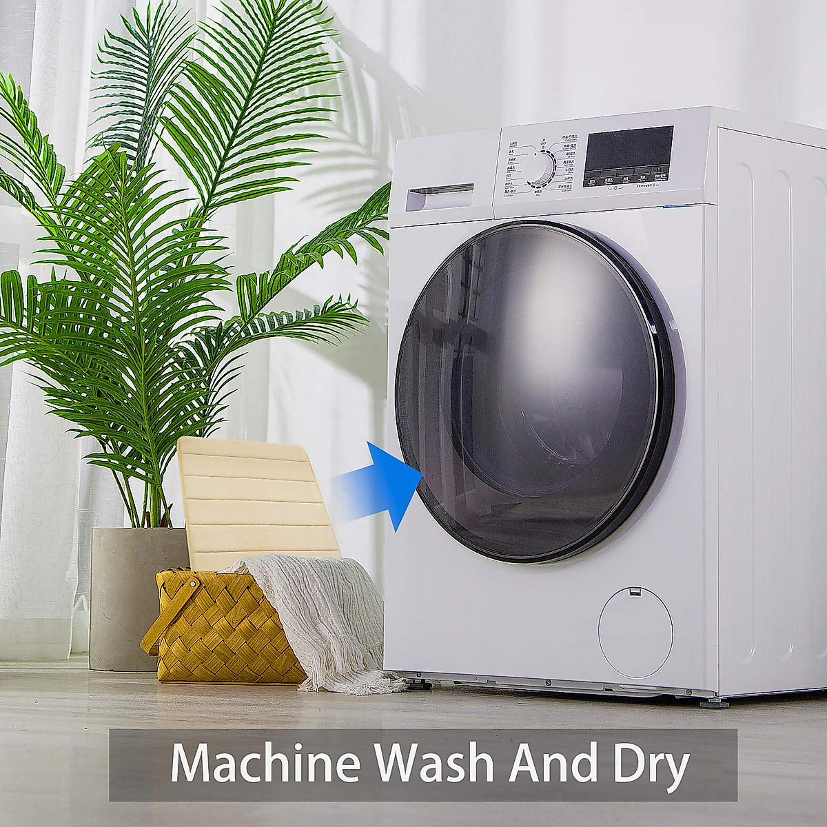 EGYPHY Memory Foam Bath Mat - Luxurious Non Slip Bathroom Rug for Ultimate Relaxation and Stylish Décor,20X32 inches-Beige