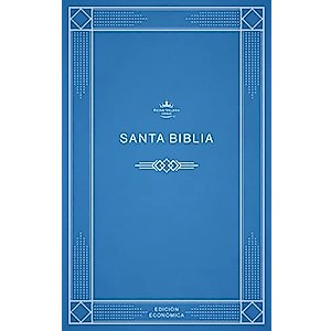 RVR 1960 Biblia edición económica, azul tapa rústica | RVR 1960 Economic Bible Blue Paperback (Spanish Edition)