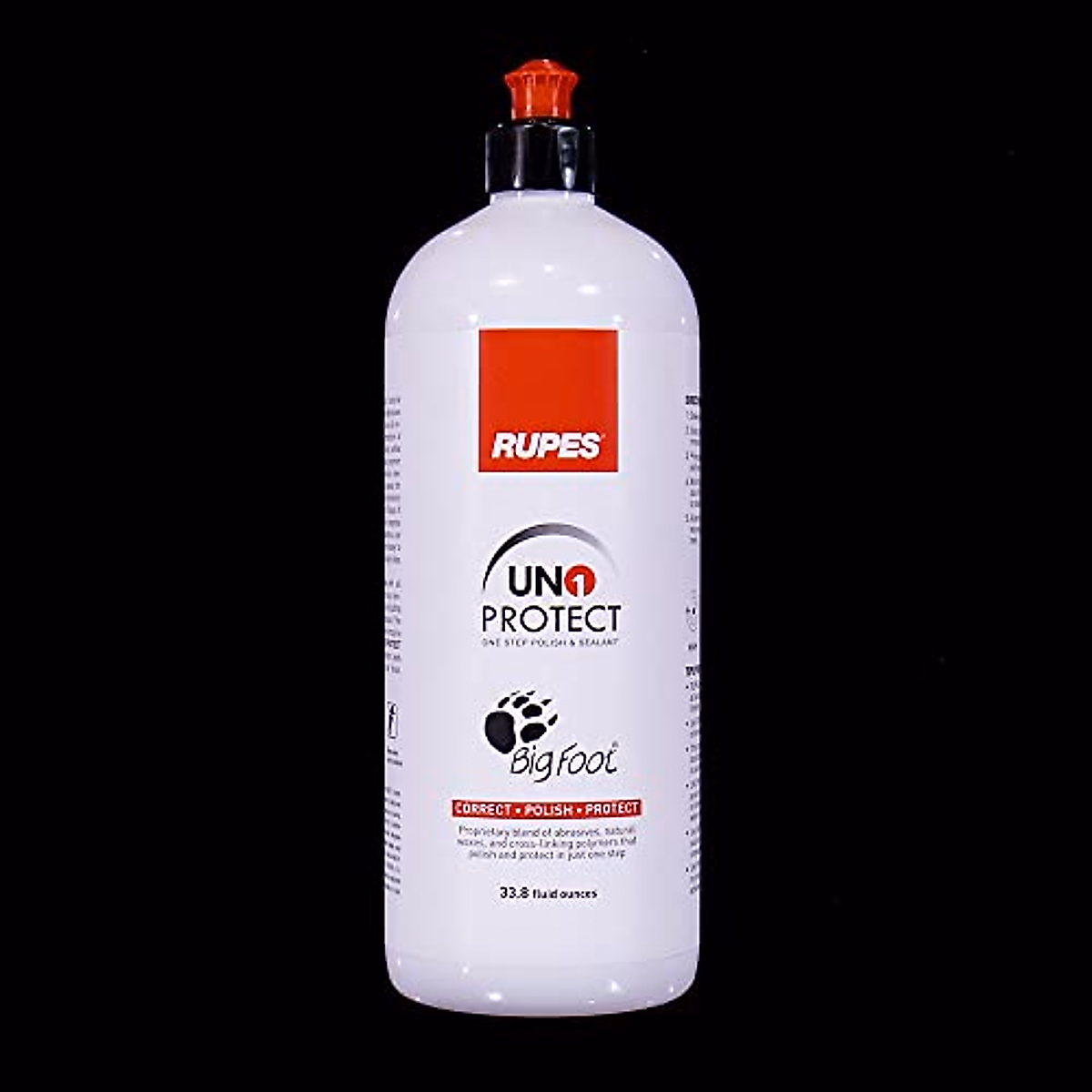 RUPES UNO Protect All-in-One Polish and Protectant, (1000ml/33.8oz, Single Bottle)