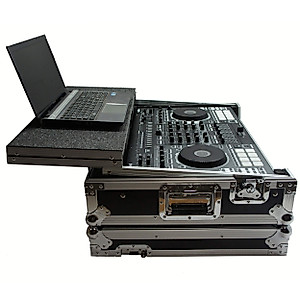 Harmony Audio HCDJ808LT Flight Glide Laptop Stand DJ Custom Case Compatible with Roland DJ-808