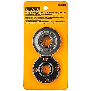 DEWALT Angle Grinder Flange Set for Type 1 Wheels (D284932), Large