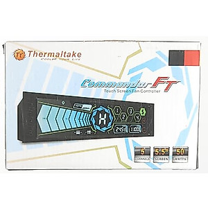 Thermaltake Commander FT Touch Screen 5 Channel Single 5.25" Bay Cooling Fan Controller AC-010-B51NAN-A1