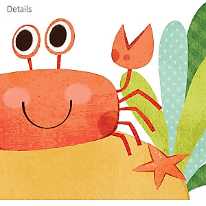 DECOWALL DS8-1611 Sea Adventure Kids Wall Stickers Wall Decals Peel and Stick Removable Wall Stickers for Kids Nursery Bedroom Living Room d?cor