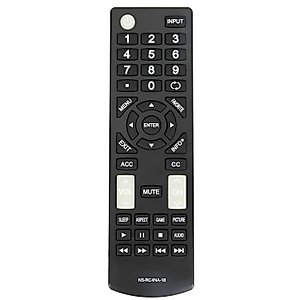 New NS-RC4NA-18 NSRC4NA18 Remote Control fit for Insignia TV NS-55D420NA18 NS-19D310NA19 NS-24D310NA19 NS-39D310NA19 NS-22D510NA19 NS-40D510NA19 NS-50D510NA19 NS-55D510NA19