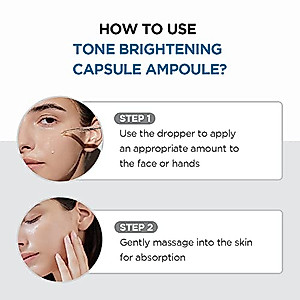 SKIN1004 Madagascar Centella Tone Brightening Capsule Ampoule 3.38 fl.oz(100ml) | Calming Moisturizing Brightening | Sensitive Skin