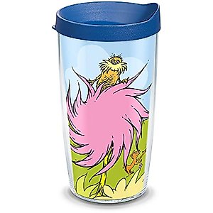 Tervis Dr. Seuss™ - Lorax Made in USA Double Walled Insulated Tumbler Travel Cup Keeps Drinks Cold & Hot, 16oz, Classic