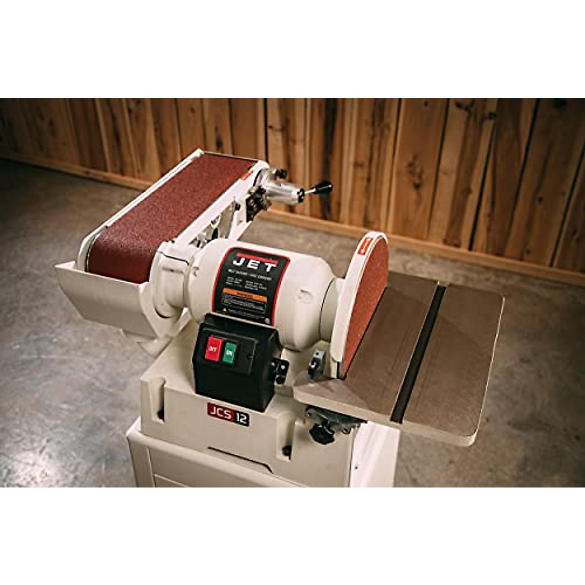 JET JSG-6DC 6"x48" Belt / 12" Disc Benchtop Sander, 1-1/2HP, 1Ph 115/230V (708599)