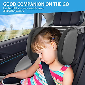 Car Pillow Car Headrest Pillow Car Neck Head Pillow U Shape Travel Headrest Car Travel Pillow Elders Kids Neck Head Support Car Sleeping Cushion Neck Head Rest Car Seat Pillow Road Pal Headrest