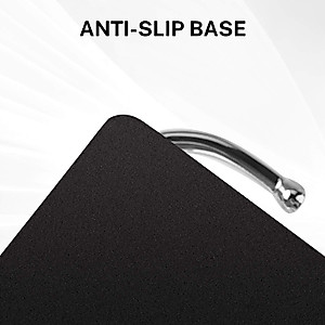 MROCO Decorative Bookends Heavy Duty Zinc Alloy Man Book End, Non-skid Bookend, Metal Book Ends for Shelves, Book Support, Book Stopper for Books, Movies, Magazines, Video Games, 7.28 x 6.1 in, Silver