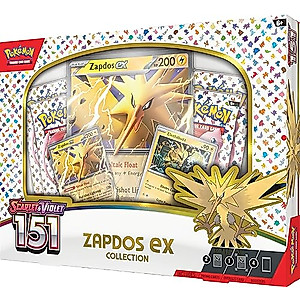 Pokemon TCG Scarlet & Violet 3.5 Pokemon 151 Zapdos Ex Box