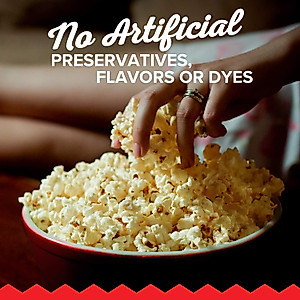 Orville Redenbacher’s Pour Over Movie Theater Butter Flavored Microwave Popcorn, Gluten Free, 2 Count Popcorn Bags (12 Boxes)