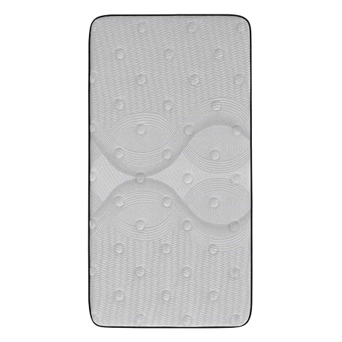 Flash Furniture Capri Comfortable Sleep Firm 12 Inch CertiPUR-US Certified Hybrid Pocket Spring Mattress, Extra Firm Feel, Durable Support, Twin Mattress in a Box,White