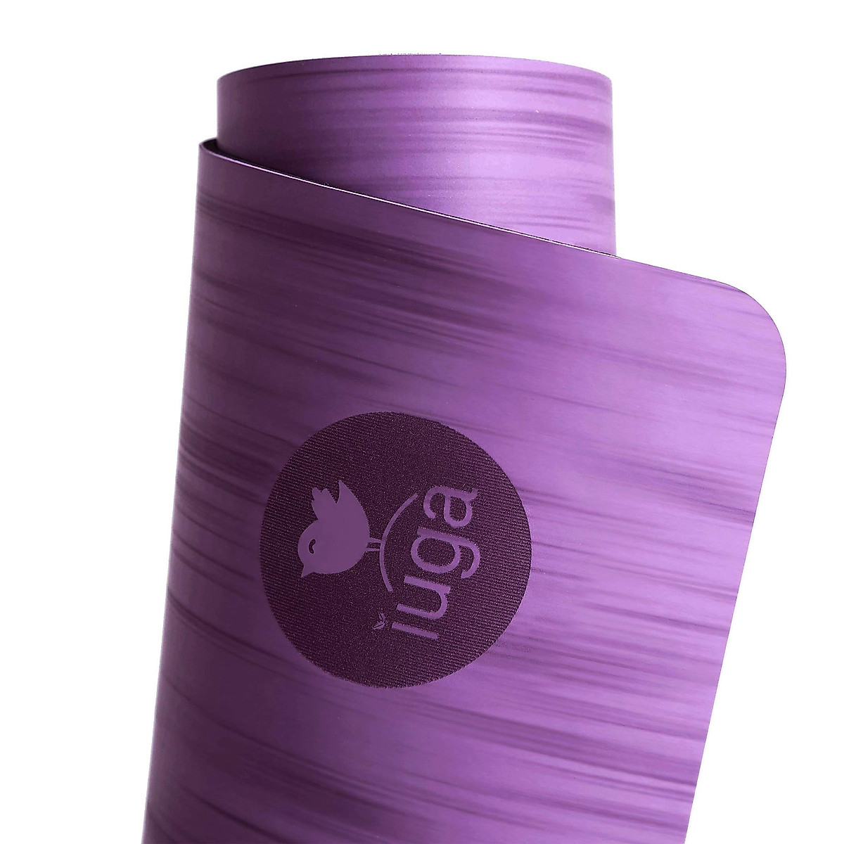 IUGA Pro Yoga Mat Non Slip Hot Yoga Mat Anti-tear Exercise Mat Eco Friendly Yoga Mats with SGS Certified Material Free Carrying Strap Included