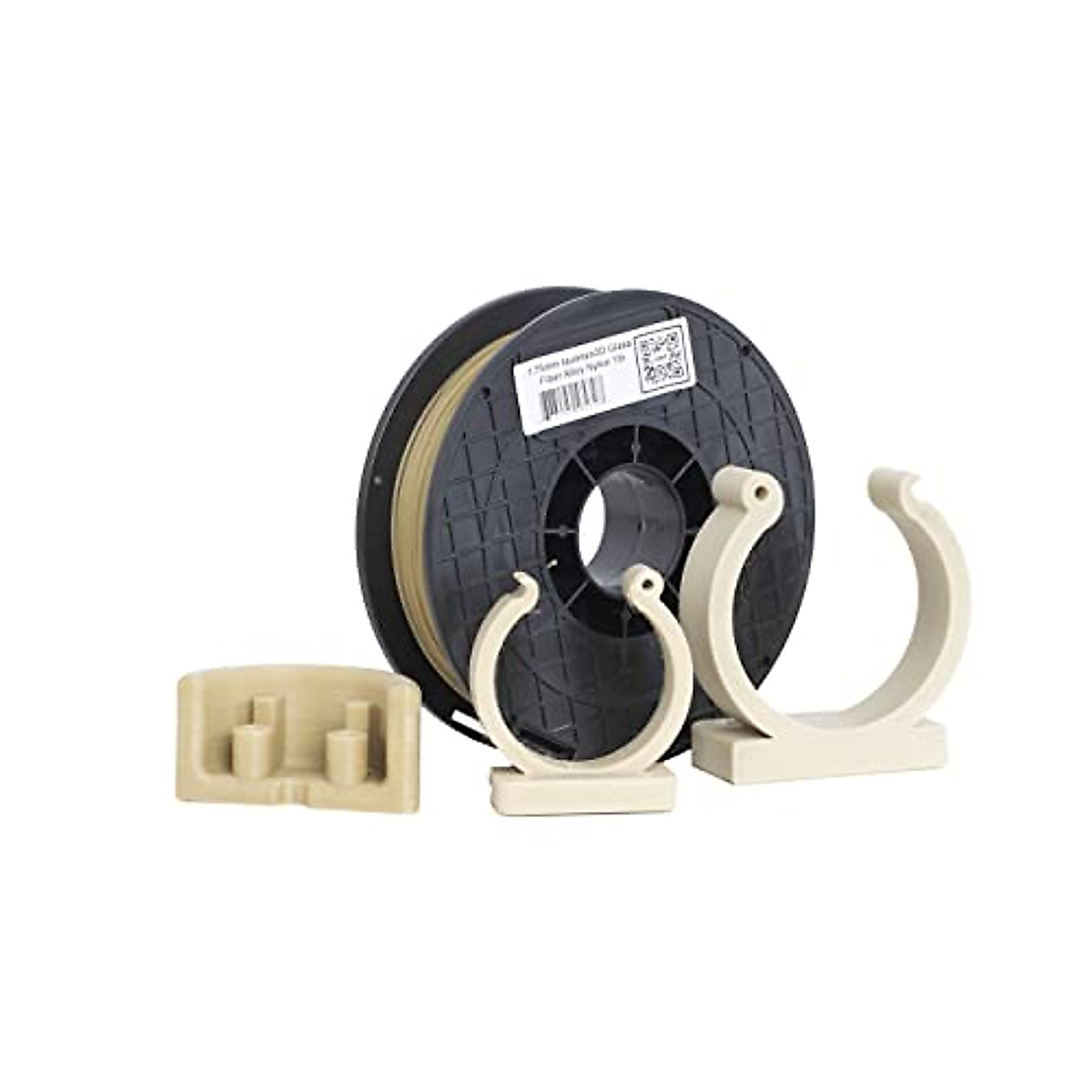 taulman3D Glass Fiber Alloy Nylon 1.75mm 3D Printer Filament Consumable, GF-Polyamide (PA) 450G Spool (1lb)