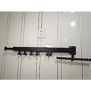 IQINGCHUN Wall Mounted Drying Racks for Laundry, Collapsible Clothes Folding Hanger Indoor