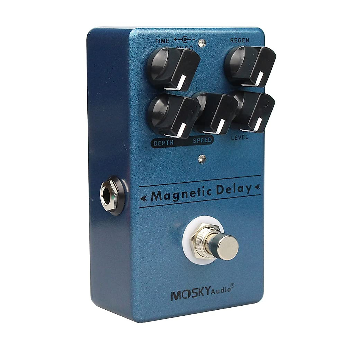 YMUZE Moskyaudio Delay Echo Guitar Effect Mini Guitar Parts Pedal Effector True bypass (Magnetic Delay)