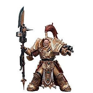 JoyToy 1/18 Warhammer 40,000 Action Figure Adeptus Custodes Shield-Captain in Allarus Terminator Armour Hydon Seronis Model