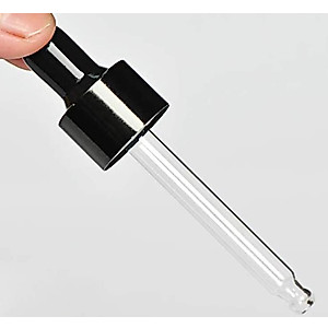 3 Pack 100ml/3.5oz Cobalt Blue Glass Bottles with Glass Eye Droppers Empty Refillable Essential Oils Perfume Dropper Dispenser Sample Travel Makeup Container Storage Vias for Travel Aromatherapy Lab