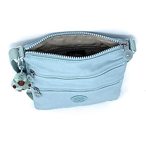 Kipling Women’s Keiko Crossbody Mini Bag, Lightweight Adjustable Purse, Durable Nylon Shoulder Sling (Serene Green)