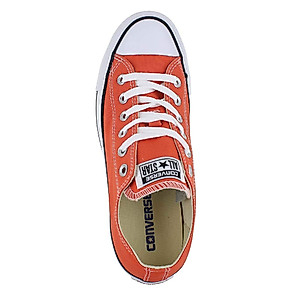 Converse Unisex Chuck Taylor All Star Ox Low Top Classic MY VAN IS ON FIRE WHITE BLACK Sneakers - 5.5 B(M) US Women / 3.5 D(M) US Men