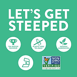 Stash Tea Double Bergamot Earl Grey Black Tea, Box of 100 Tea Bags