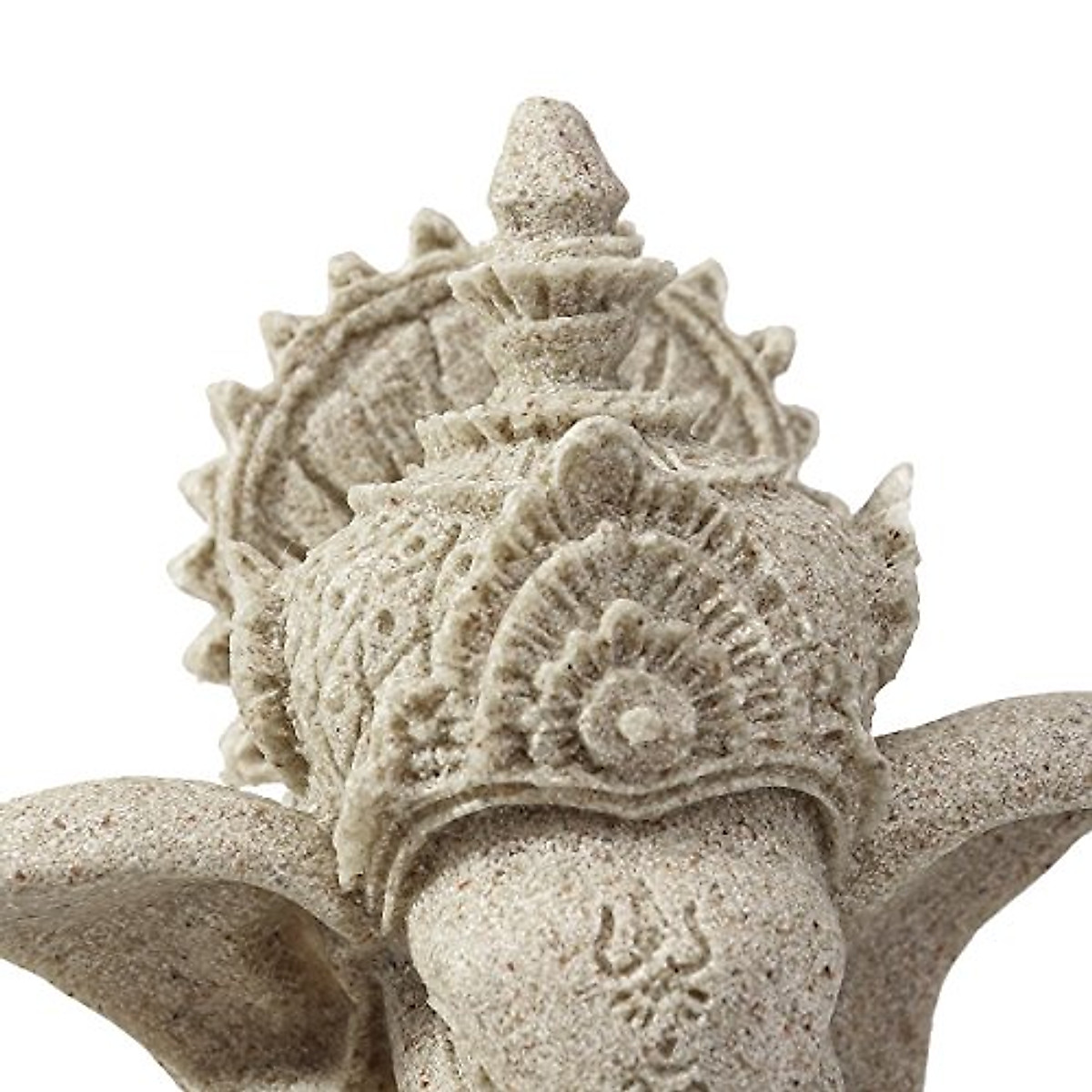 rosenice Elephant Statue Sculpture Sandstone Ganesha Buddha Handmade Figurine