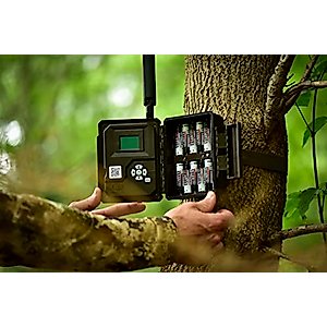 Covert Scouting Cameras WC20-V (Verizon Wireless) 4G LTE Cellular Game & Trail Camera for Hunting Deer and Wildlife – 20mp High-Res Images & 1080p Videos Transmitted to Mobile App, CC0012