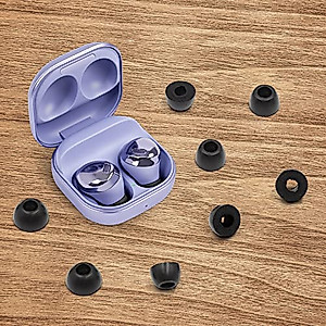 6 Pairs Memory Foam Earbud Tips for Samsung Galaxy Buds Pro Ear Tips S/M/L 3 Size Anti-Slip Replacement Earbud Tips for Galaxy Buds Pro Accessories