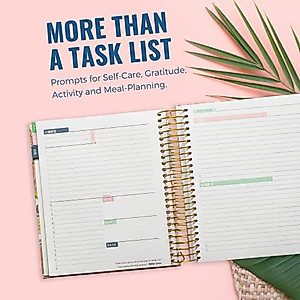 KITLIFE 2023 Keeping it Together Daily Planner | Chic Women’s Planner with Monthly Calendar – Spiral Bound Hardcover Appointment Book – Schedule Your Business Day – Agenda with Premium Paper, Floral
