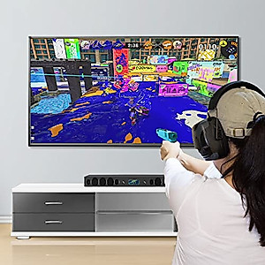 CODOGOY Shooting Game Gun Controller Compatible with Switch/Switch OLED Joy-Con, Hand Grip Motion Controller for Nintendo Switch Shooter Hunting Games (Blue + Red)