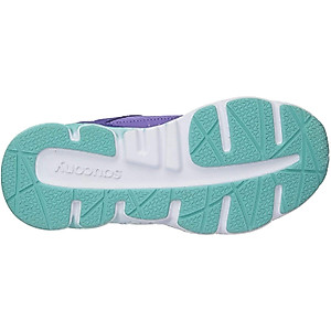 Saucony girls Wind A/C Sneaker, Purple, 6.5 M US