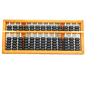 MAGIKON Vintage-Style Chinese Wooden Abacus, Chinese Lucky Calculator