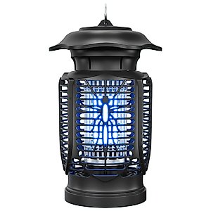 POWIFY Bug Zapper Outdoor, Electric Mosquito Zapper with 6.3ft Power Cord, 20W 4300V High Powered Fly Zapper, Insect Fly Trap, Indoor Mosquito Killer for Home Indoor Backyard Patio