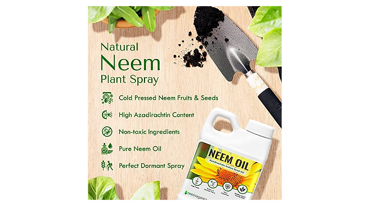 Pure Neem Oil for Plants | Natural Pest & Disease Control