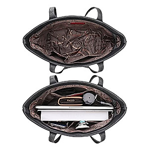 Montana West Tote Bags for Women Top Handle Gray Satchel Purses and Handbags Ladies Shoulder Bags Vegan Leather,MWC-G097-DGY