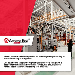 Amana Tool - 201005 Carbide Tipped Brad Pt. Boring Bit R/H 5mm Dia x 57mm Long x 10mm Sh