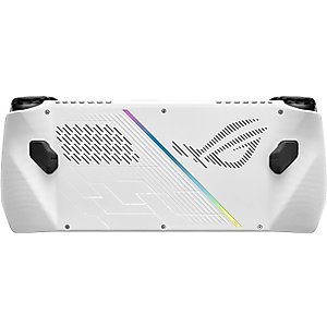 Asus ROG Ally 7'' 120Hz FHD IPS 1080p Gaming Handheld, AMD Ryzen Z1 Extreme Processor, 512GB, Windows 11 Home, White, with MTC Microfiber Cloth