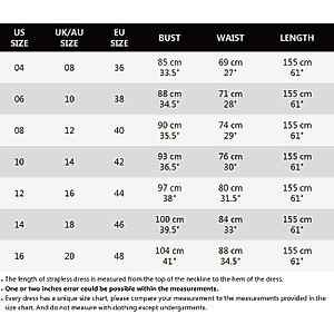 Ever-Pretty Women's Illusion Long Appliques A-line Chiffon Summer Wedding Dresses White US4