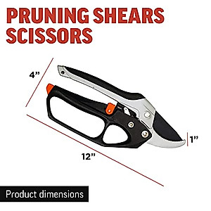 Piranha Pruner Bonsai Shear 60mm Stainless Blade