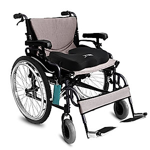 NEX Memory Foam Gel Seat Cushion for Office Chair, Comfort Butt Pillow for Tailbone Lower Back Pain Relief, Ergonomic Lower Back Support Work Chair Pad