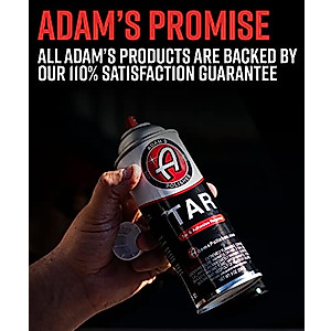 Adam's Tar 9oz - Heavy Duty, Concentrated Road Tar & Adhesive Remover | Remove Rubber Streaks, Badges, & Grime from Your Paint, Wheels, Rims, and Other Exterior Surfaces