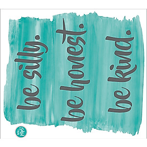 WallPops DWPQ2468 Be Silly, Honest & Kind Wall Decal, Multicolor