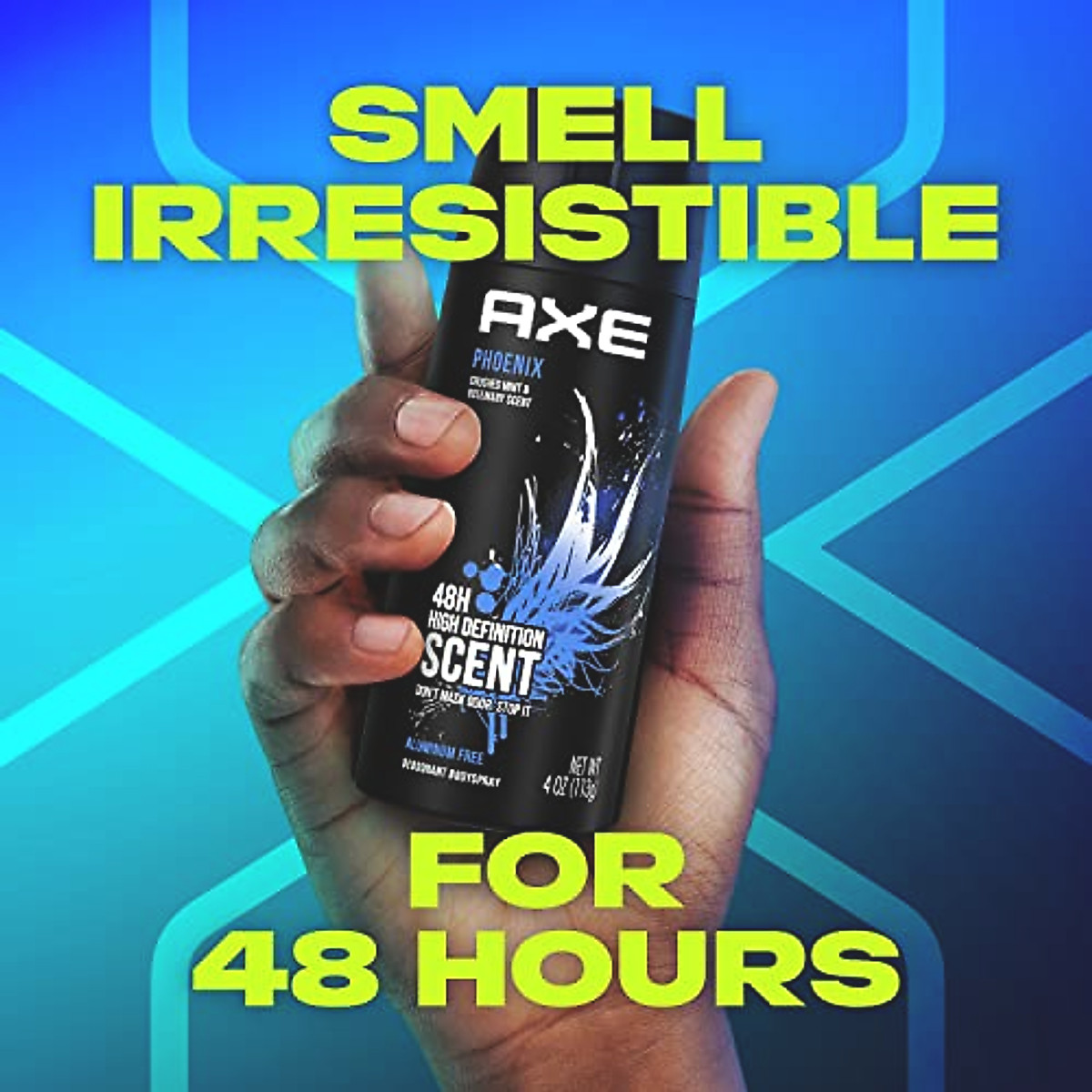 AXE Body Spray Deodorant Phoenix for Long Lasting Odor Protection Deodorant for Men Formulated Without Aluminum 4.0 oz