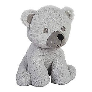 Sammy & Lou Up North 4-Piece Baby Crib Bedding Set, Includes Quilt, Fitted Crib Sheets Neutral, Crib Skirt, and Plush Toy