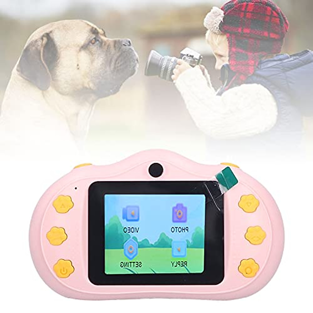 Voluxe 2.0inch Children Camera, 1080P Children Camera Take Pictures for Kid for Taking Photo