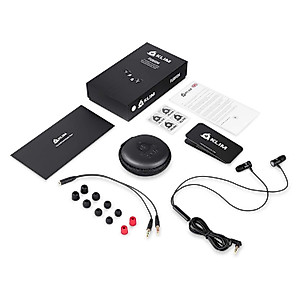 KLIM Fusion Earbuds with Microphone - New - Innovative: in-Ear with Memory Foam - Long-Lasting Wired Ear Buds - Earphones with Mic and 3.5mm Jack - Green